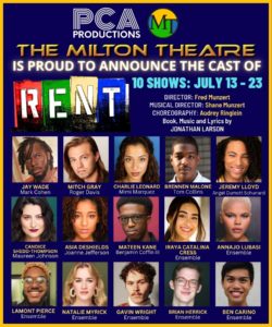 RENT Cast Announcement | The Milton Theatre