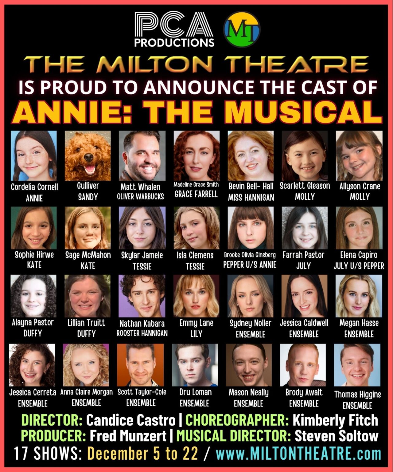 ANNIE: The Musical | The Milton Theatre